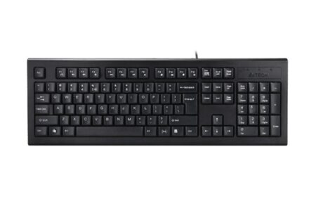 A4Tech KR-85 USB Wired Keyboard – Spill-Resistant, Full-Size - IDS Store